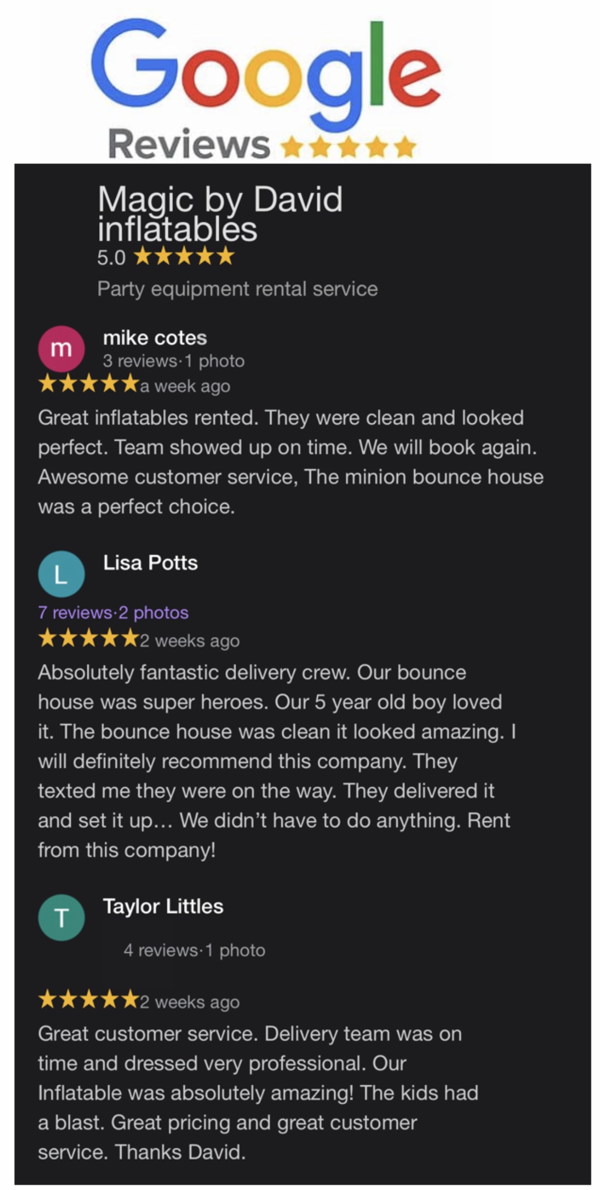 References - David Magic